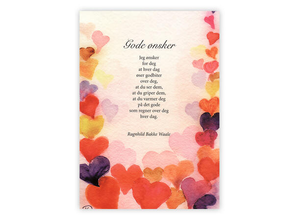 A6 postkort - Gode ønsker A6 postkort - Inspirasjon Forlag AS