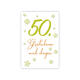 Lite dobbelt gratulasjonskort 50. A7 dobbelt kort - Inspirasjon Forlag AS