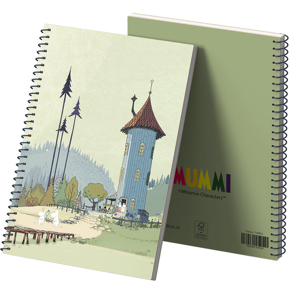 Mummi notatbok A6 Mummihuset Mummi - Inspirasjon Forlag AS